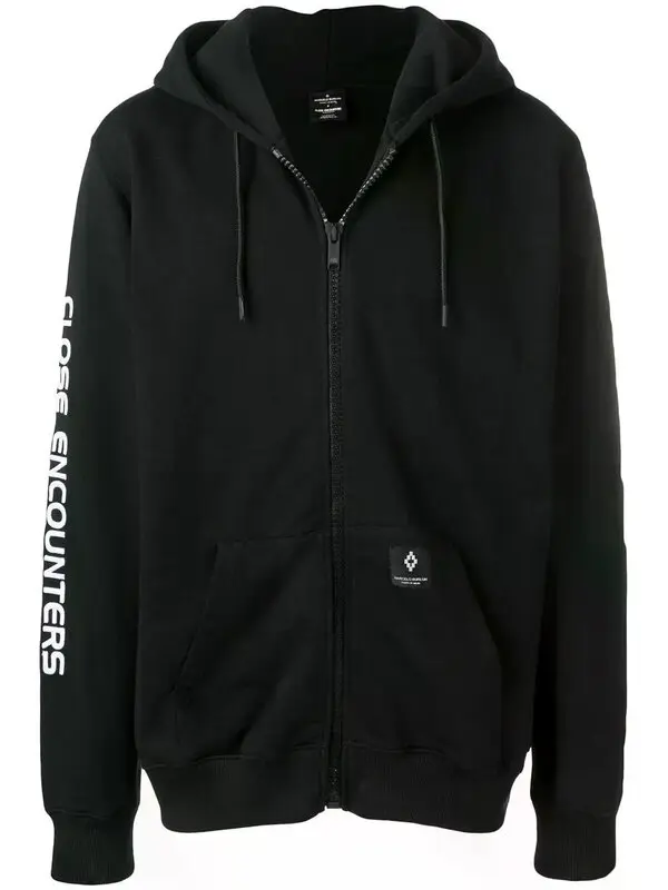 COUNTY OF MILAN Child Zip Hoodie - Black