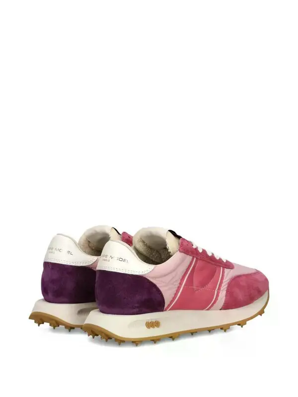 Philippe Model Striped Low Top Sneakers - Pink