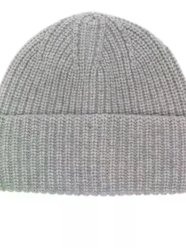 ZANONE Ribbed Knit Beanie Hat