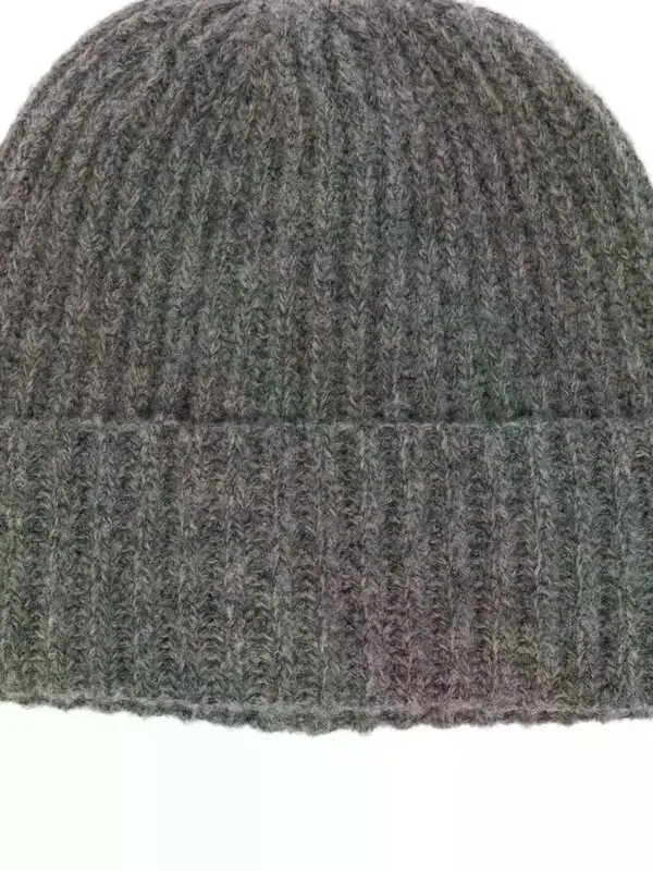 ZANONE Ribbed Knit Beanie Hat