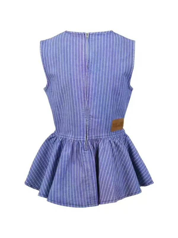 Baum Und Pferdgarten Merja Pinstriped Peplum Blouse