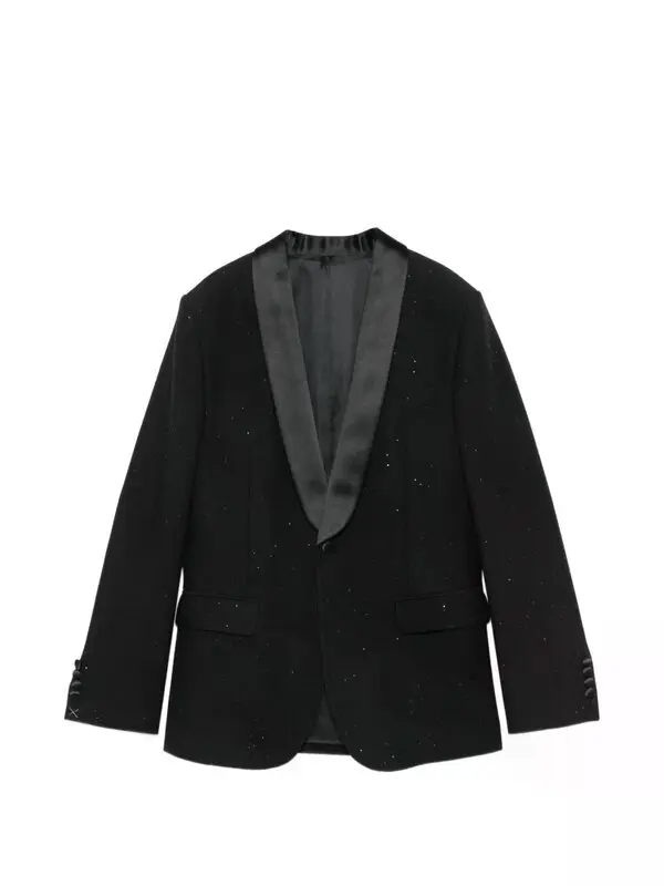 Santoni Sequin-embellished Blazer - Black