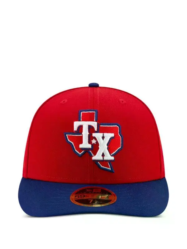 New Era 59fifty Texas Rangers 2020 Alt3 Low Profile Authentic Fitted Cap - Red