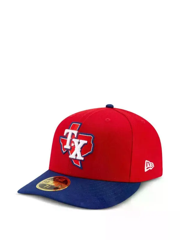 New Era 59fifty Texas Rangers 2020 Alt3 Low Profile Authentic Fitted Cap - Red