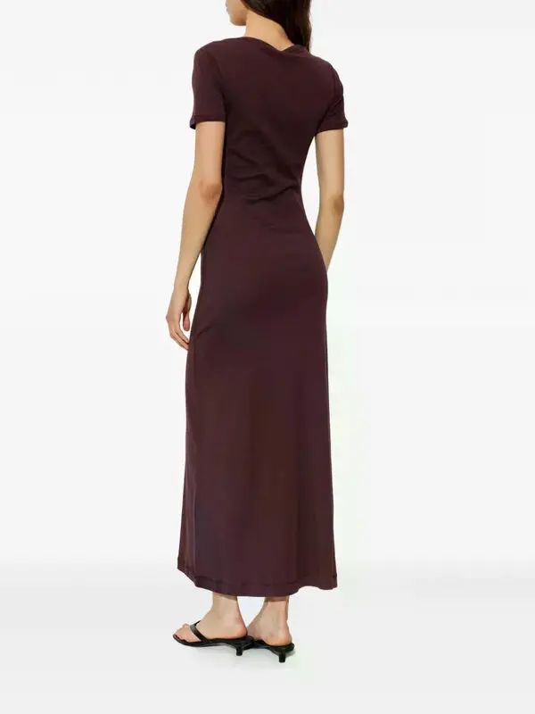 BY MALENE BIRGER Irina Ribbed Boatneck Maxi Dress