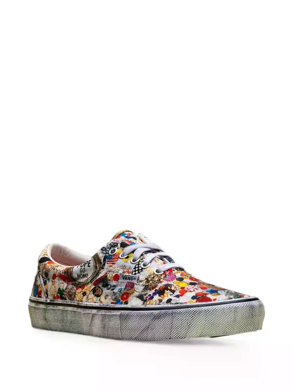 VANS X Supreme X Mike Kelley Era Sneakers - White