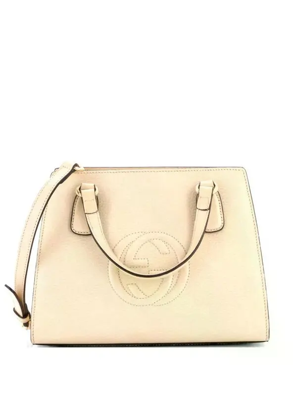 Gucci Soho Convertible Top Handle Small Satchel - Neutrals