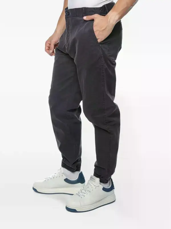 Armani Exchange Elasticated Cuff Trousers - Grey