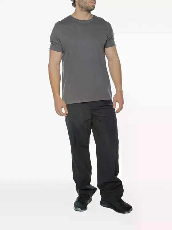 Armani Exchange Pleated Front Crinkled Trousers