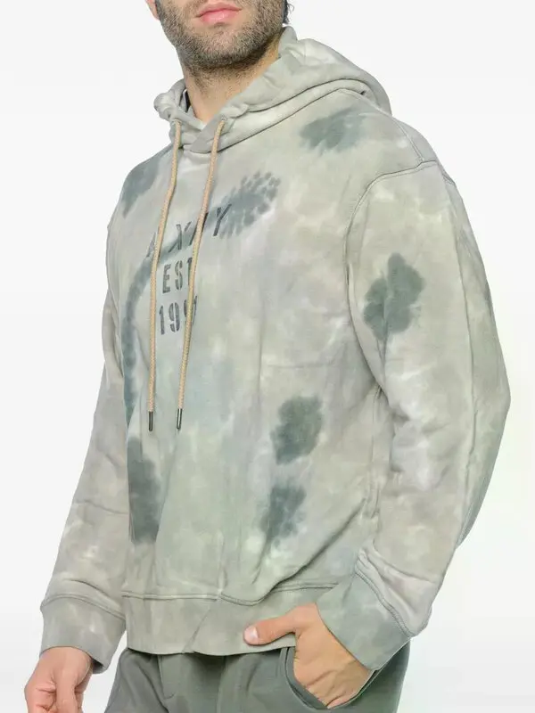 Armani Exchange Tie-dye Logo Hoodie