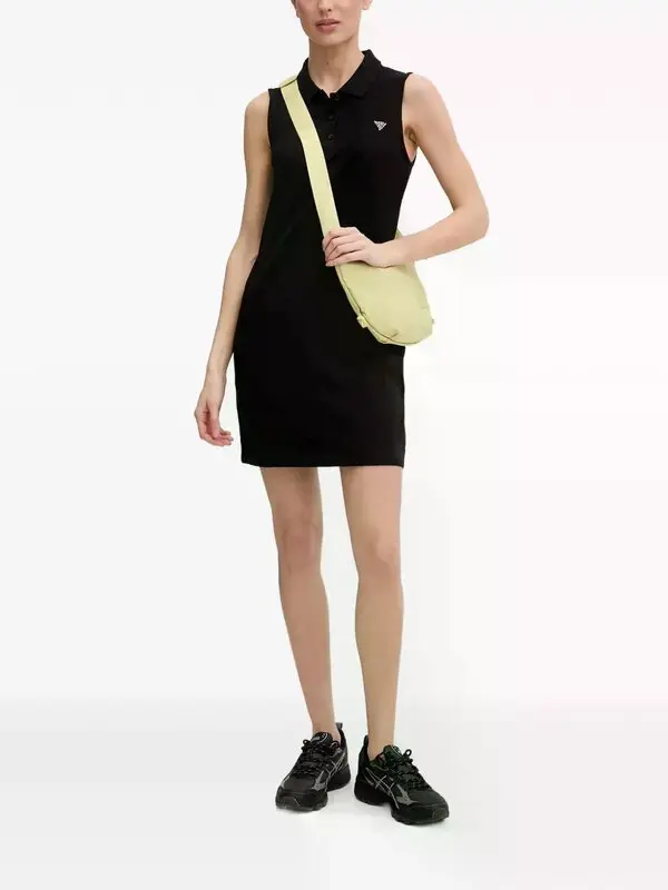Guess Rhinestone Embellished Mini Dress