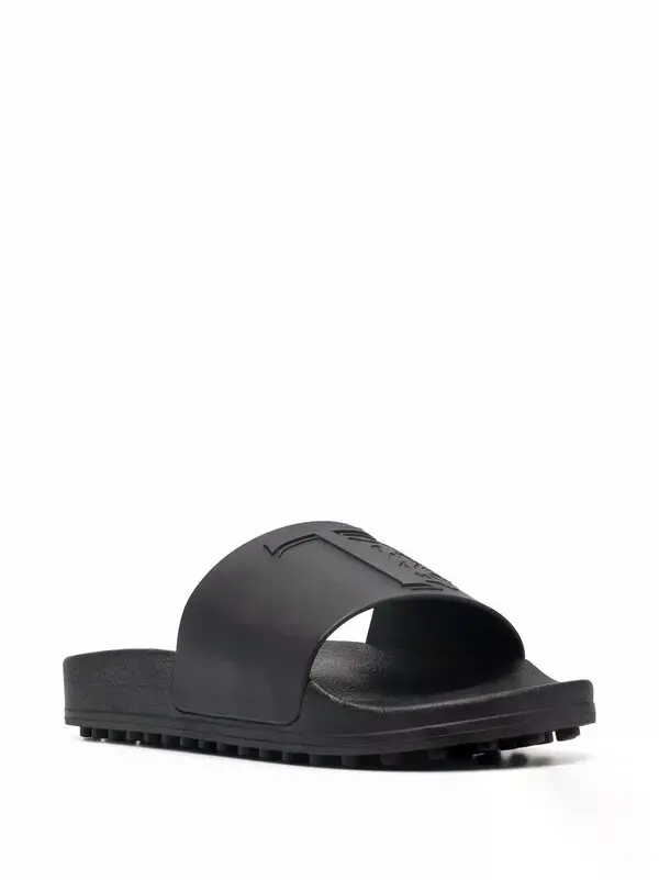 TOD'S Embossed Logo Sliders