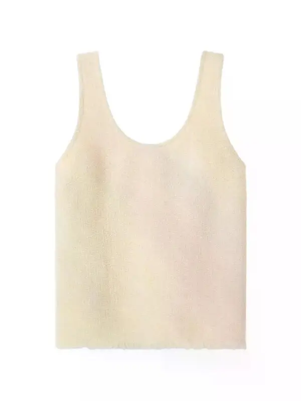 A.emery Sloane Frayed Bouclé Top