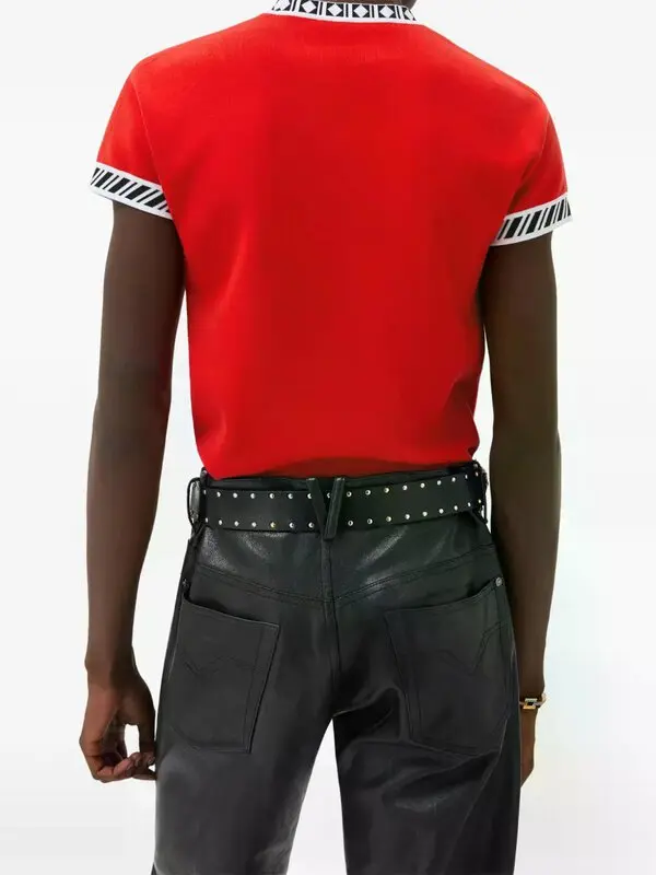 Versace Cotton Knit T-shirt