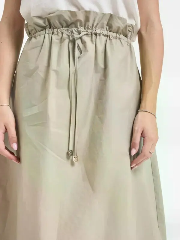 Liu Jo Drawstring Paperbag Waist Skirt