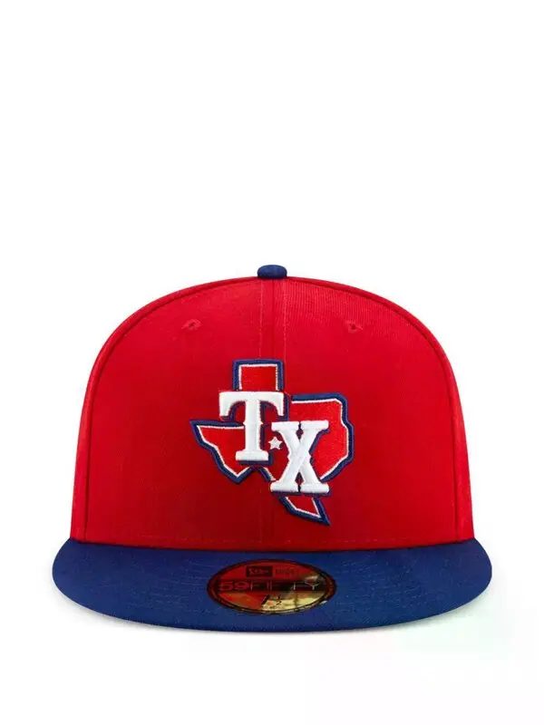 New Era 59fifty Texas Rangers Baseball Cap - Red