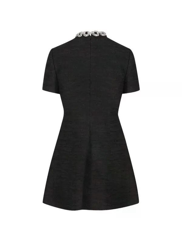 Valentino Garavani Embellished Mini Dress - Black