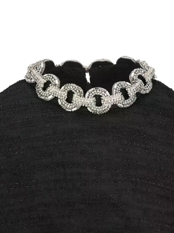 Valentino Garavani Embellished Mini Dress - Black