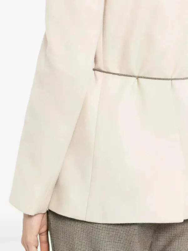Brunello Cucinelli Monili-chain Single-breasted Blazer