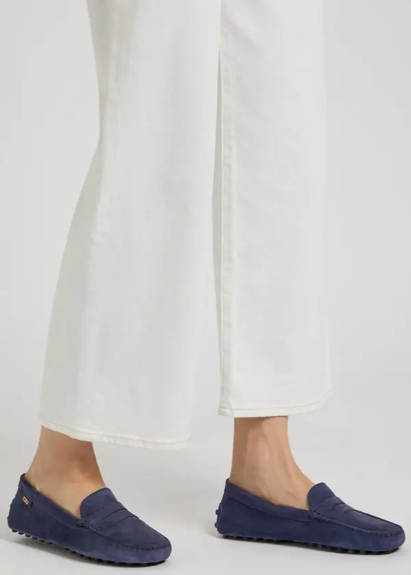 TOD'S Gommino Suede Loafers