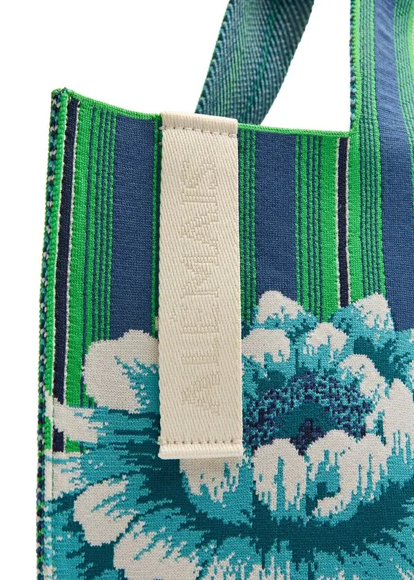 ALEMAIS Alémais Jacquard Knit Tote Bag