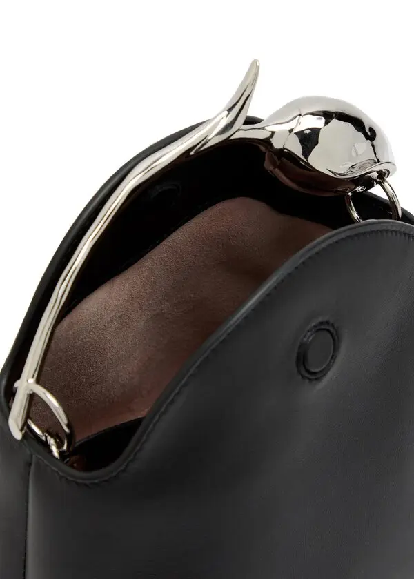 Erdem Bloom Mini Leather Top Handle Bag