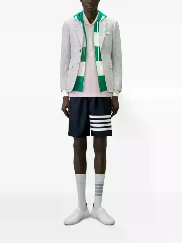 Thom Browne Ripstop 4-bar Track Shorts