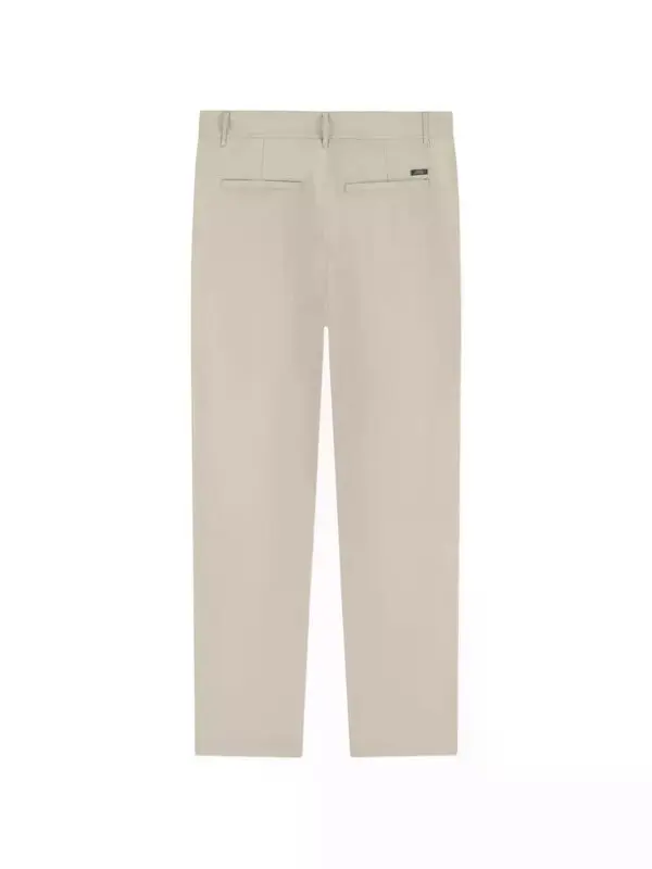 Armani Exchange Straight Leg Trousers - Neutrals