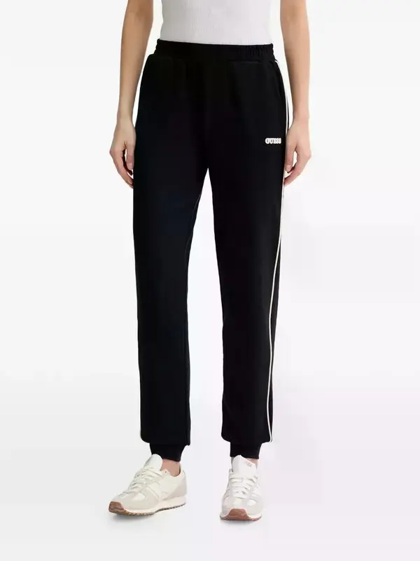 Guess Logo Patch Side Stripe Track Pants