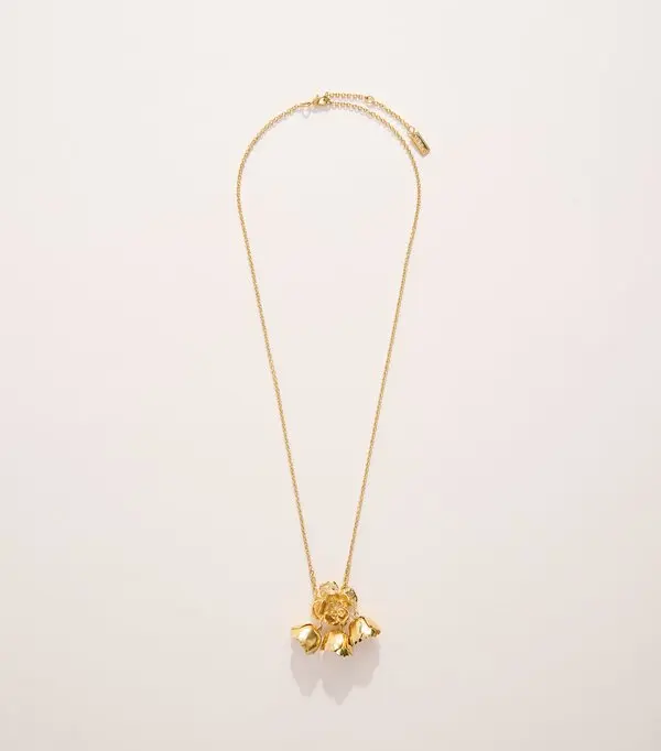 Chloé Bouquet Pendant Necklace In Tone