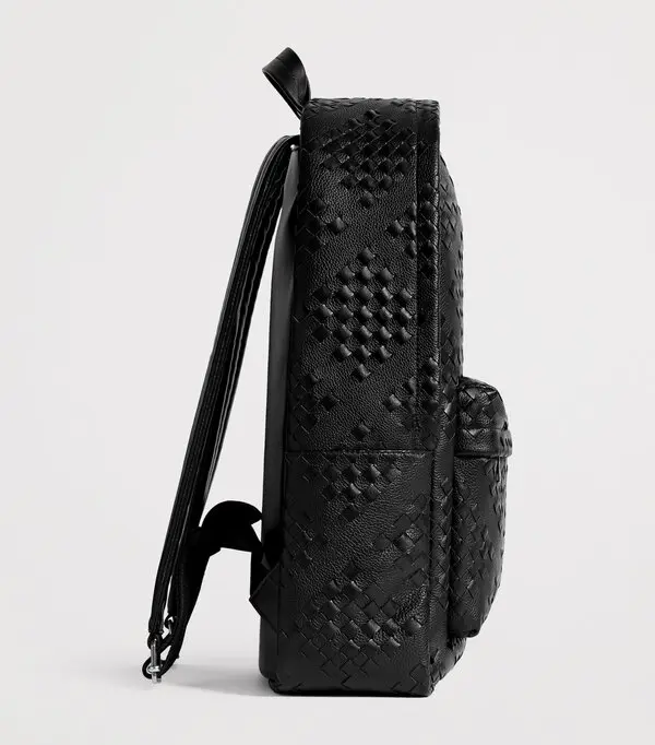 Bottega Veneta Diamond Leather Backpack