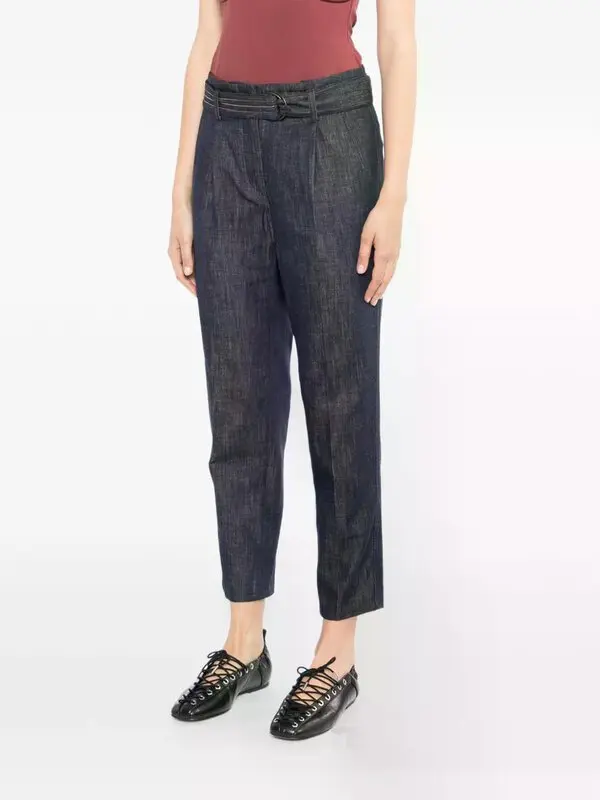 Brunello Cucinelli Belted Tailored Jeans