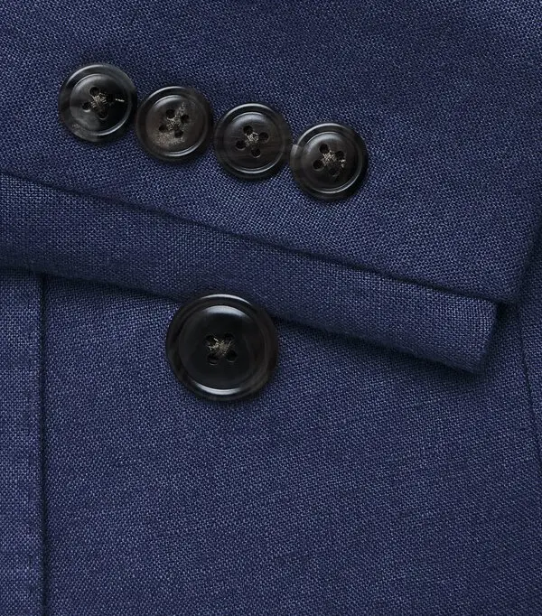 Polo Ralph Lauren Linen Double-breasted Blazer