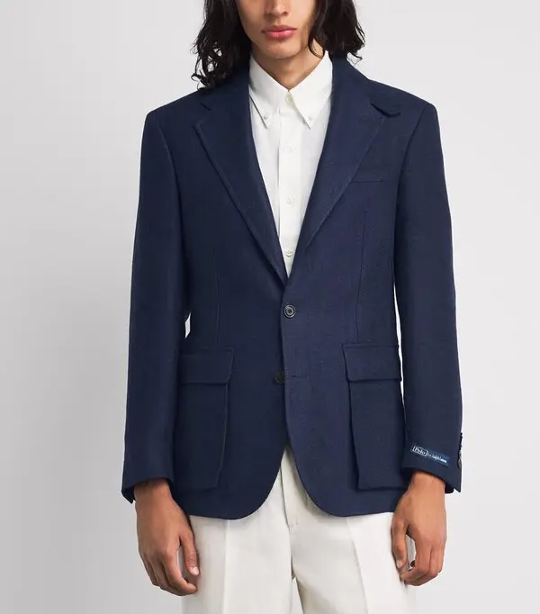 Polo Ralph Lauren Wool Herringbone Rl67 Blazer