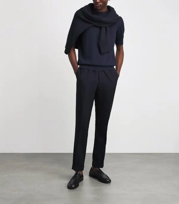 Isaia Silk-linen T-shirt