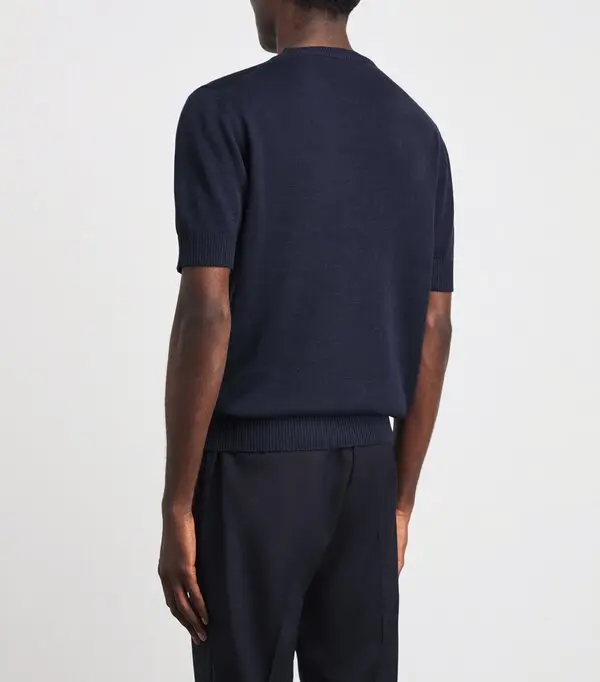 Isaia Silk-linen T-shirt