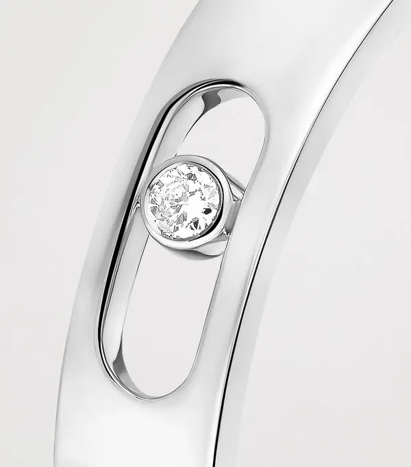 Messika Move Joaillerie Diamond Ring In White Gold