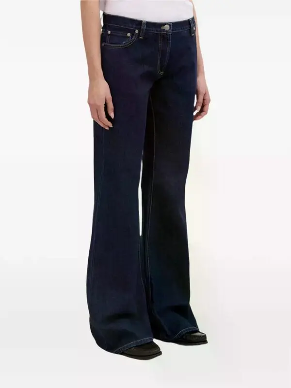 Aspesi Contrast-stitch Denim Jeans