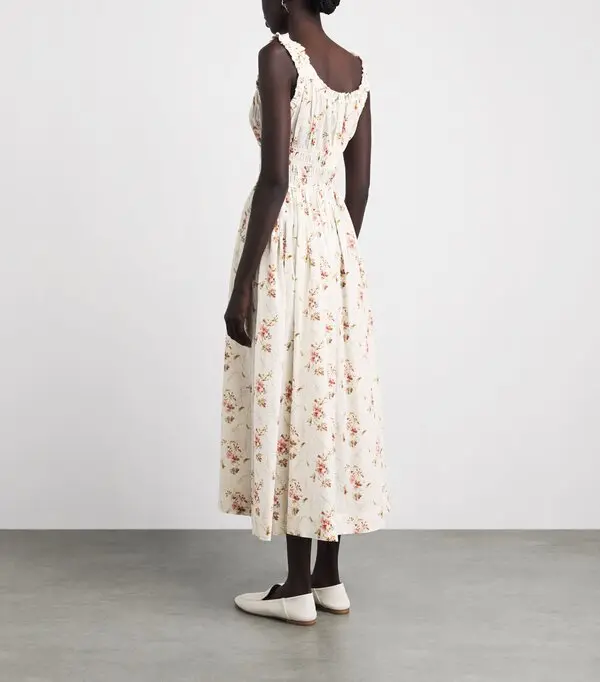 DÔEN Emmaretta Organic Cotton Midi Dress