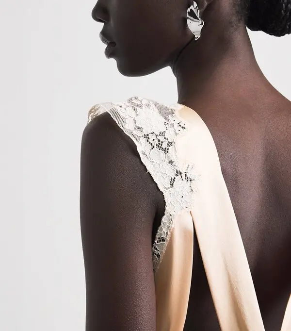 DÔEN Silk Marcelle Midi Dress