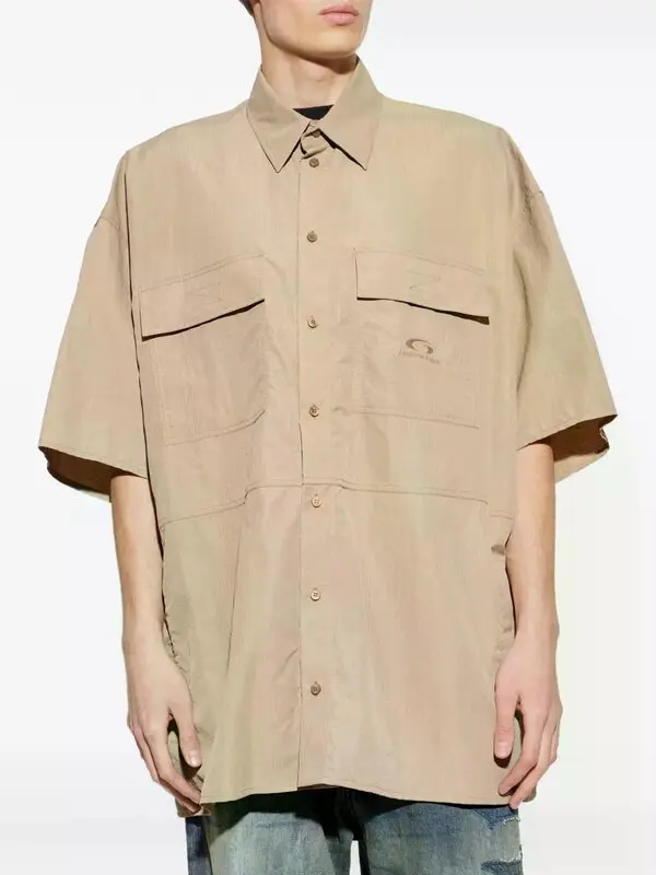 Balenciaga Ripstop Oversized Shirt