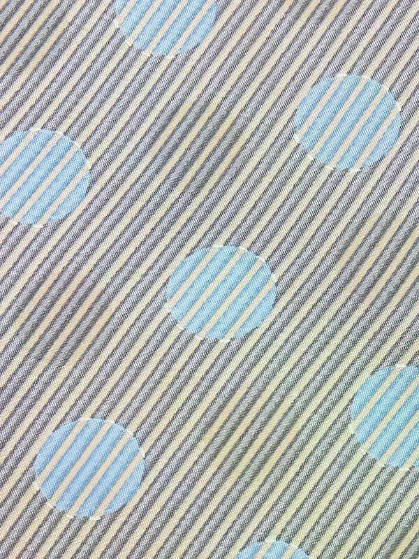 LANVIN Printed Silk Neck Tie - Grey