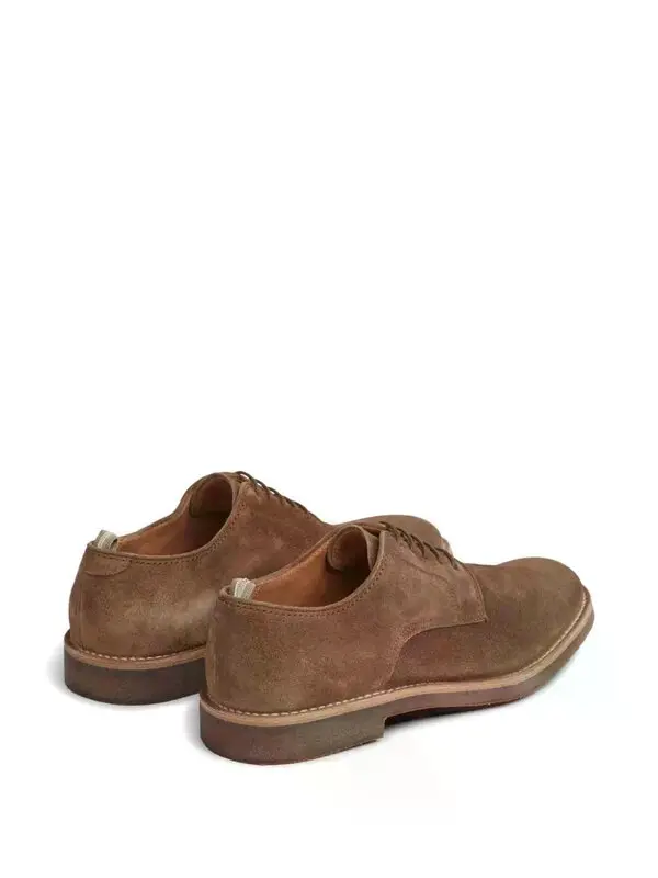 Officine Creative Hopkins Suede Derby Shoes
