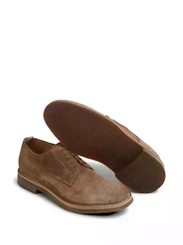 Officine Creative Hopkins Suede Derby Shoes