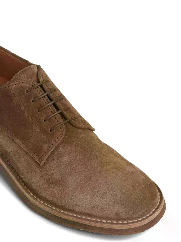 Officine Creative Hopkins Suede Derby Shoes