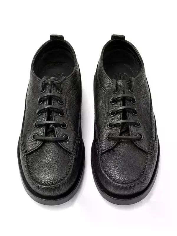 Paraboot Grained Leather Derby Shoes