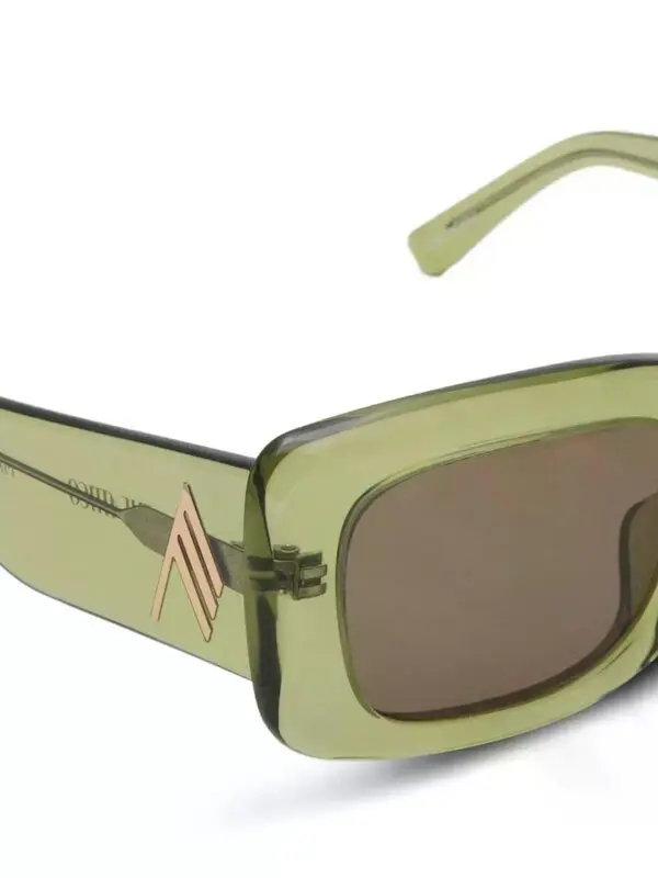 Attico X Linda Farrow Marfa Rectangle Frame Sunglasses