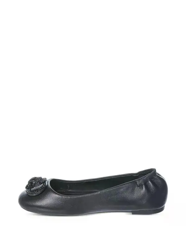 Kurt Geiger Chelsea Eagle-plaque Ballet Flats