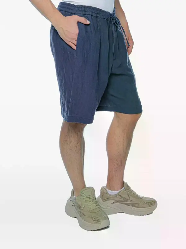 Emporio Armani Linen Drawstring Shorts