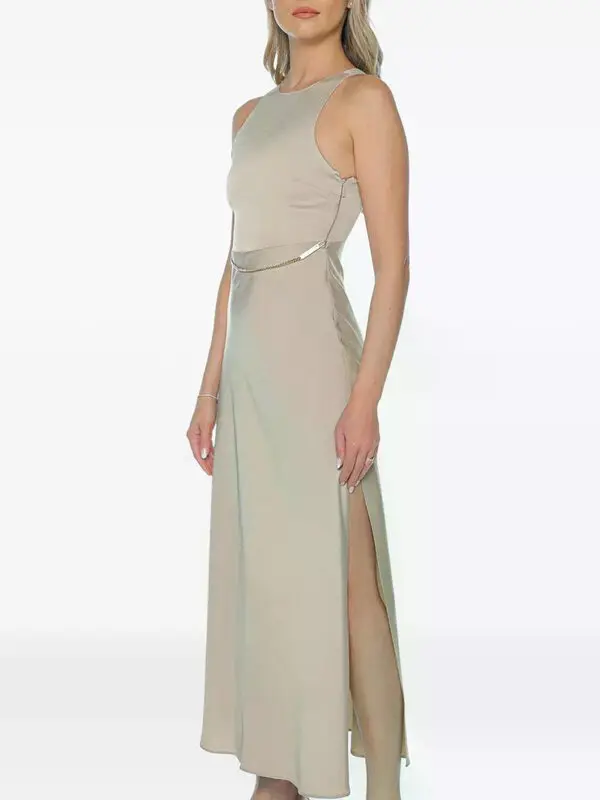 Armani Exchange Sleeveless Chain Detail Dress
